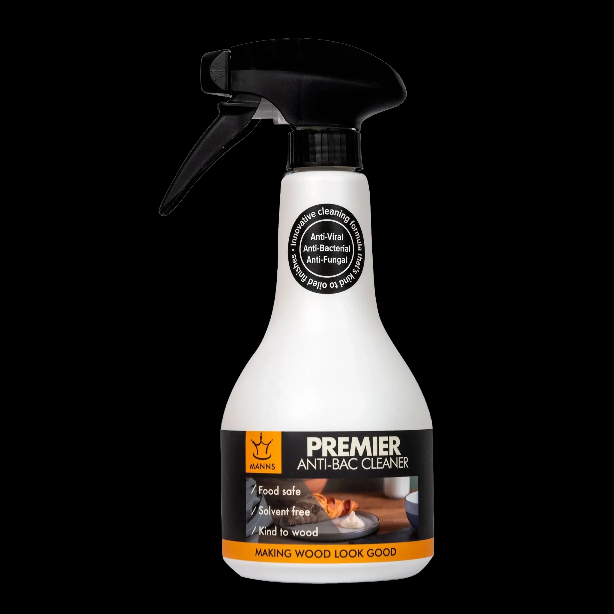 Manns Premier Anti-Bac Cleaner Spray | Antibacterial Spray