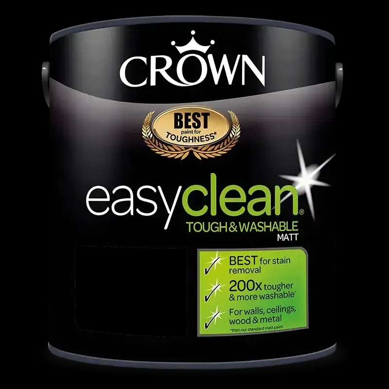 Crown Easyclean Matt Emulsion | 200x Tougher Interior Paint