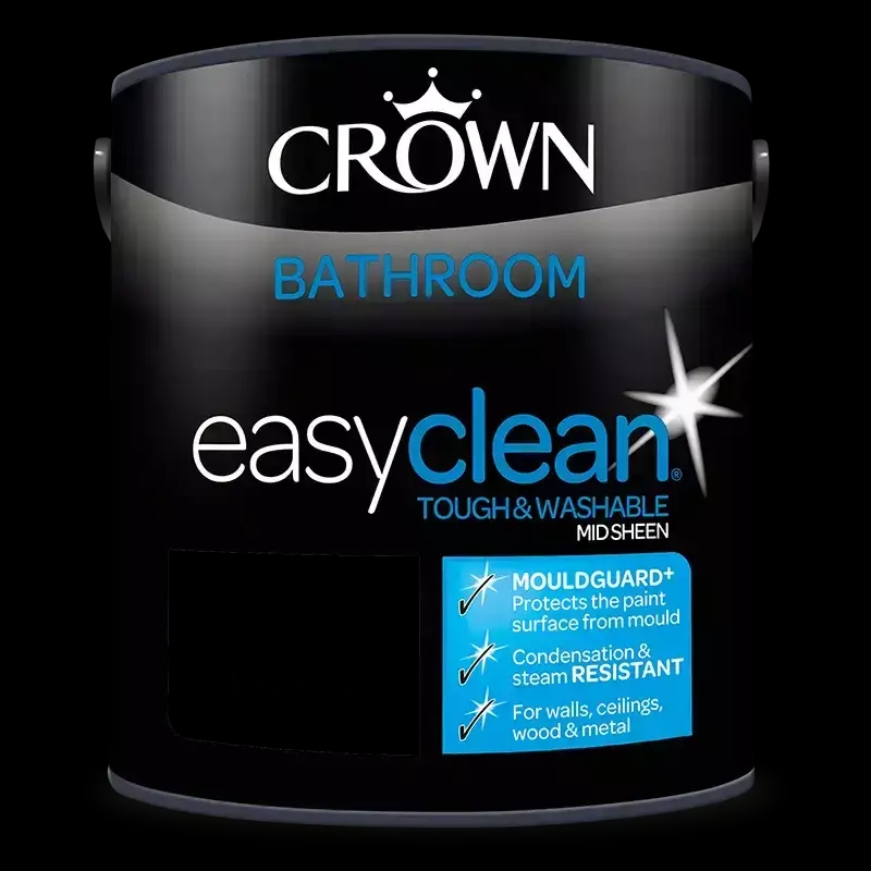 Crown Easyclean Bathroom Emulsion | With MOULDGUARD+