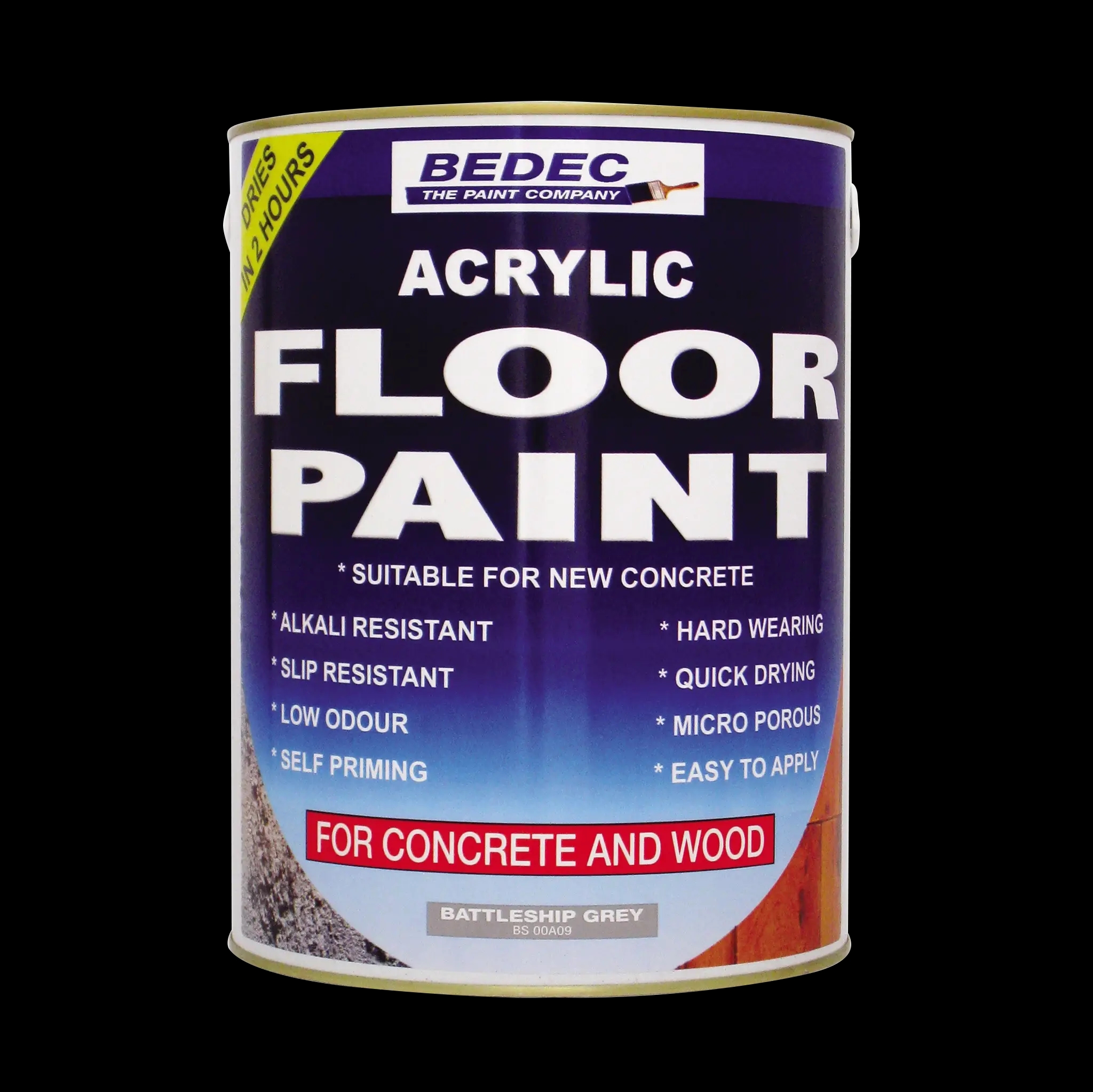 Bedec Acrylic Floor Paint| Non Slip Acrylic Floor Paint