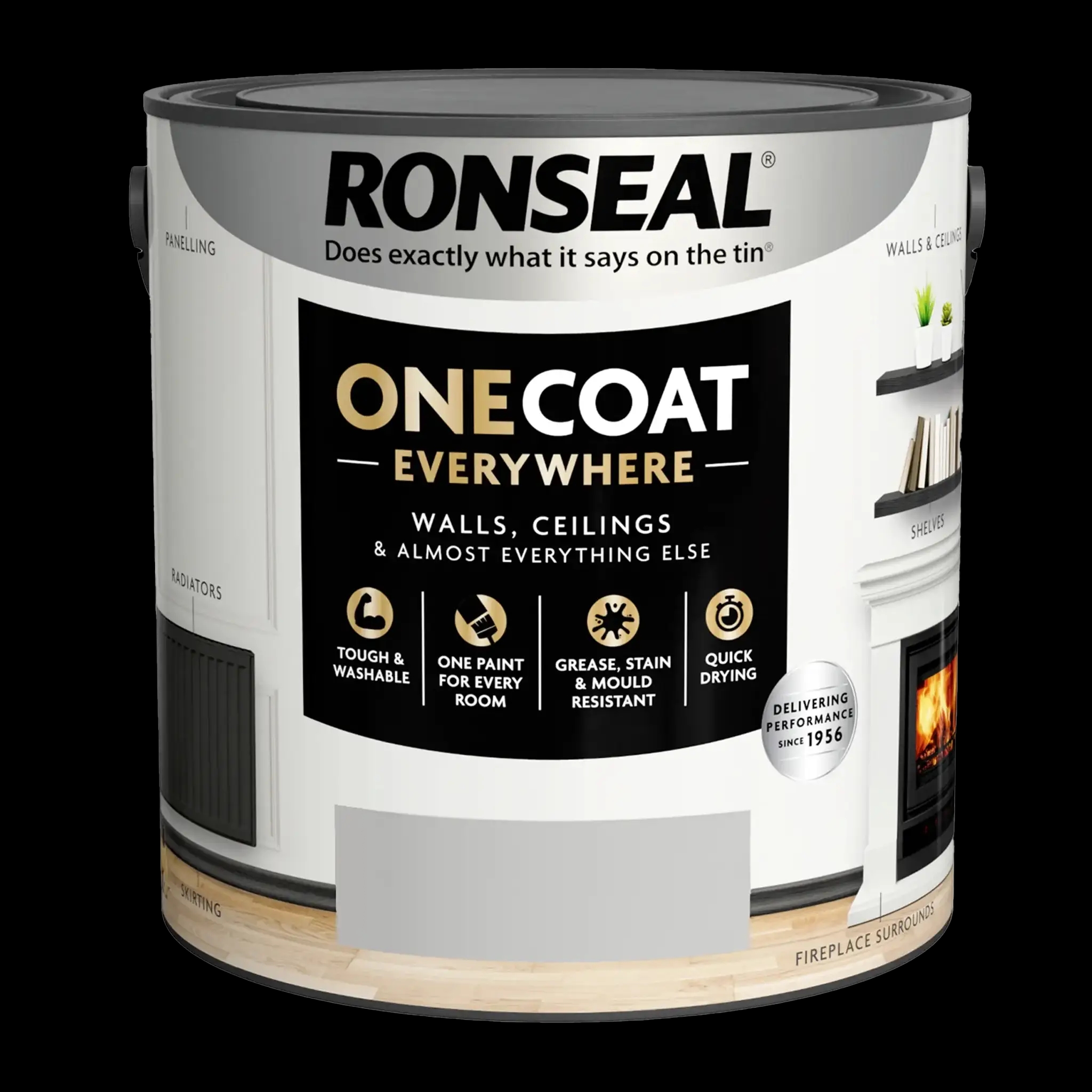 Ronseal One Coat Everywhere Matt Paint | All-In-One