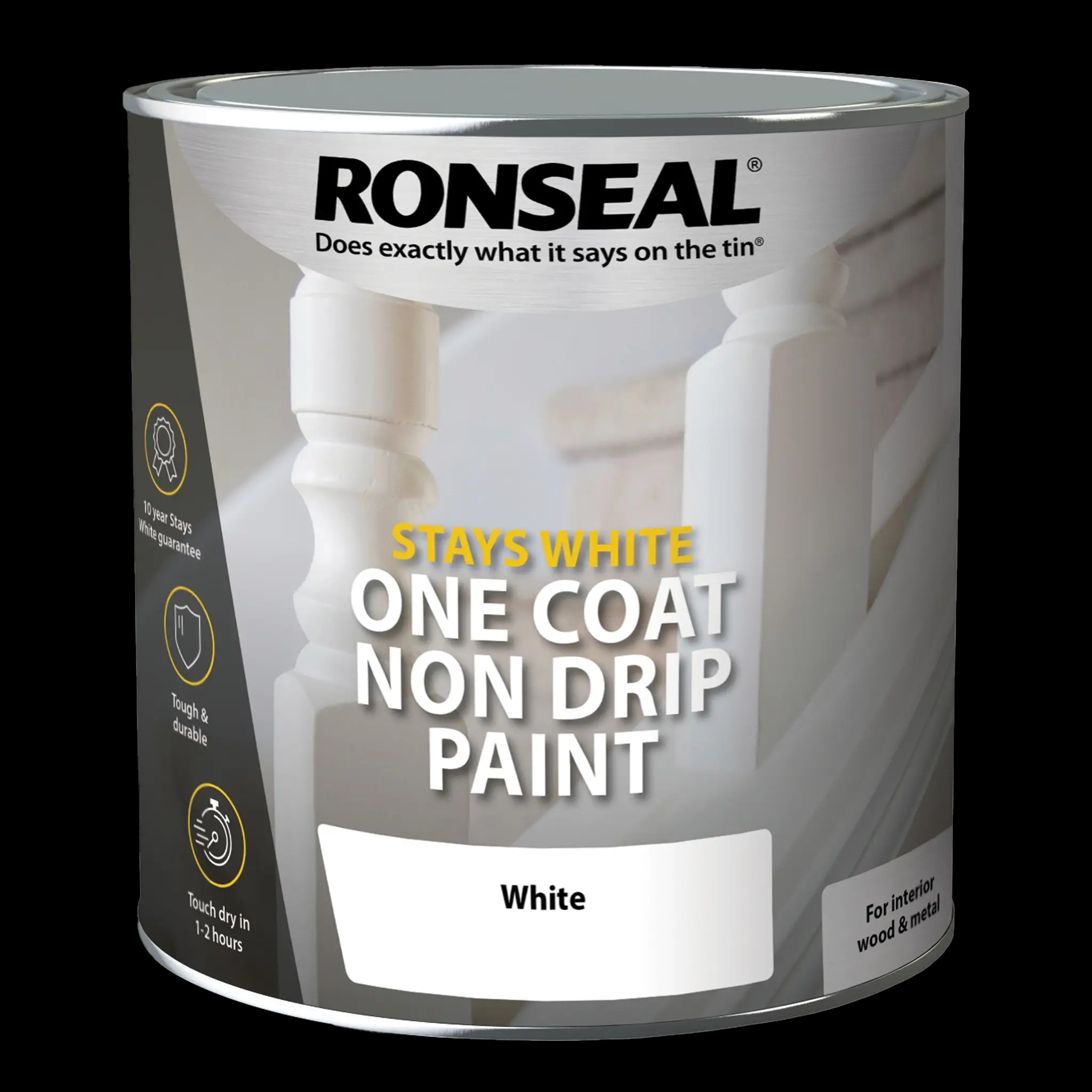 Ronseal Stays White One Coat Non Drip Paint