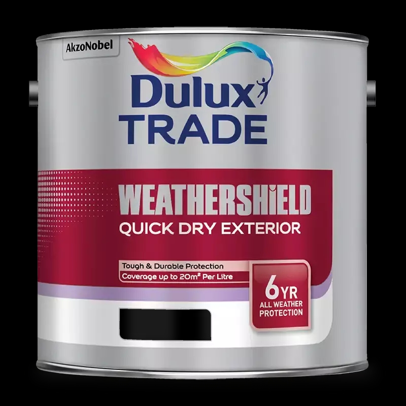 Dulux Trade Weathershield Quick Dry Exterior Paint