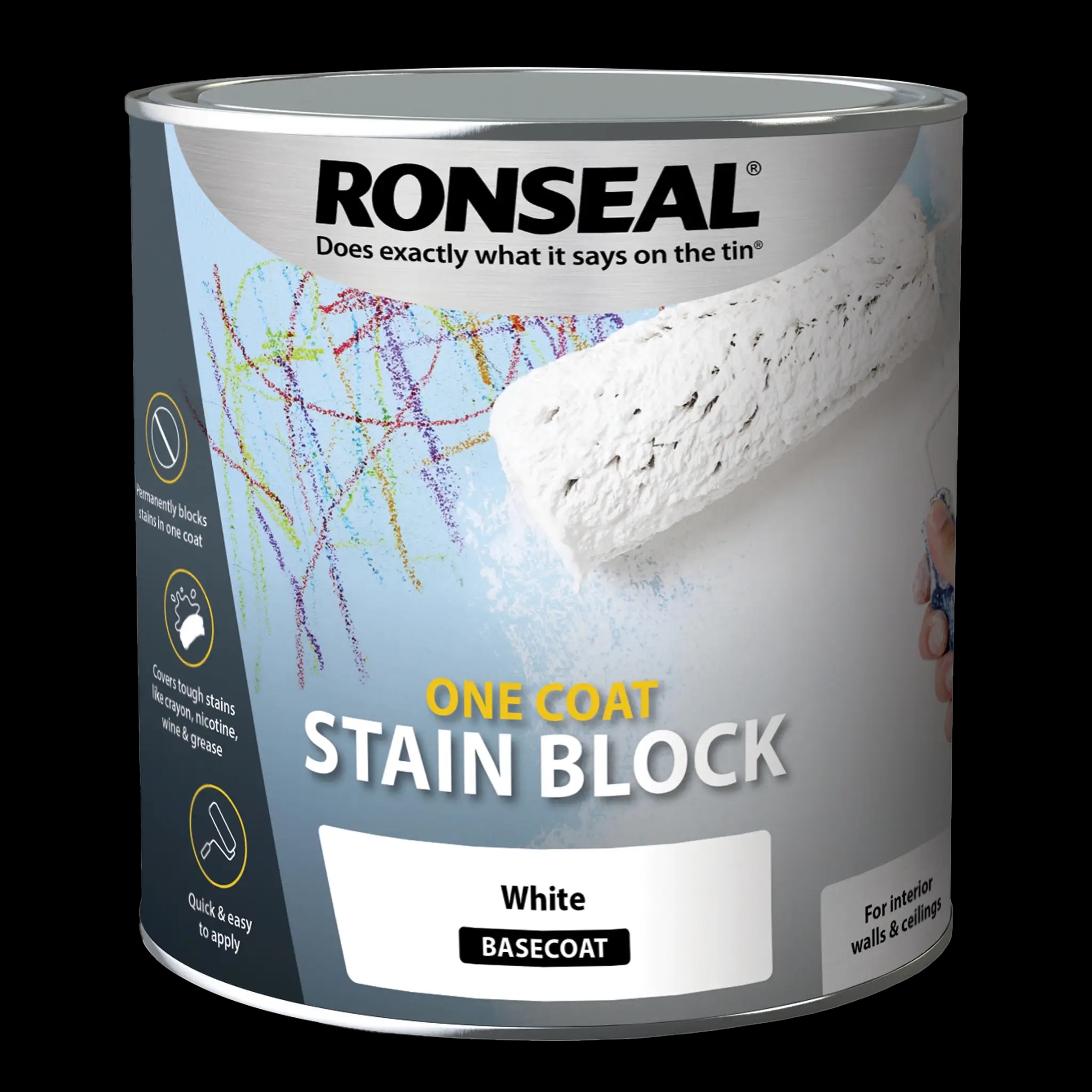 Ronseal One Coat Stain Block - Wood Finishes Direct