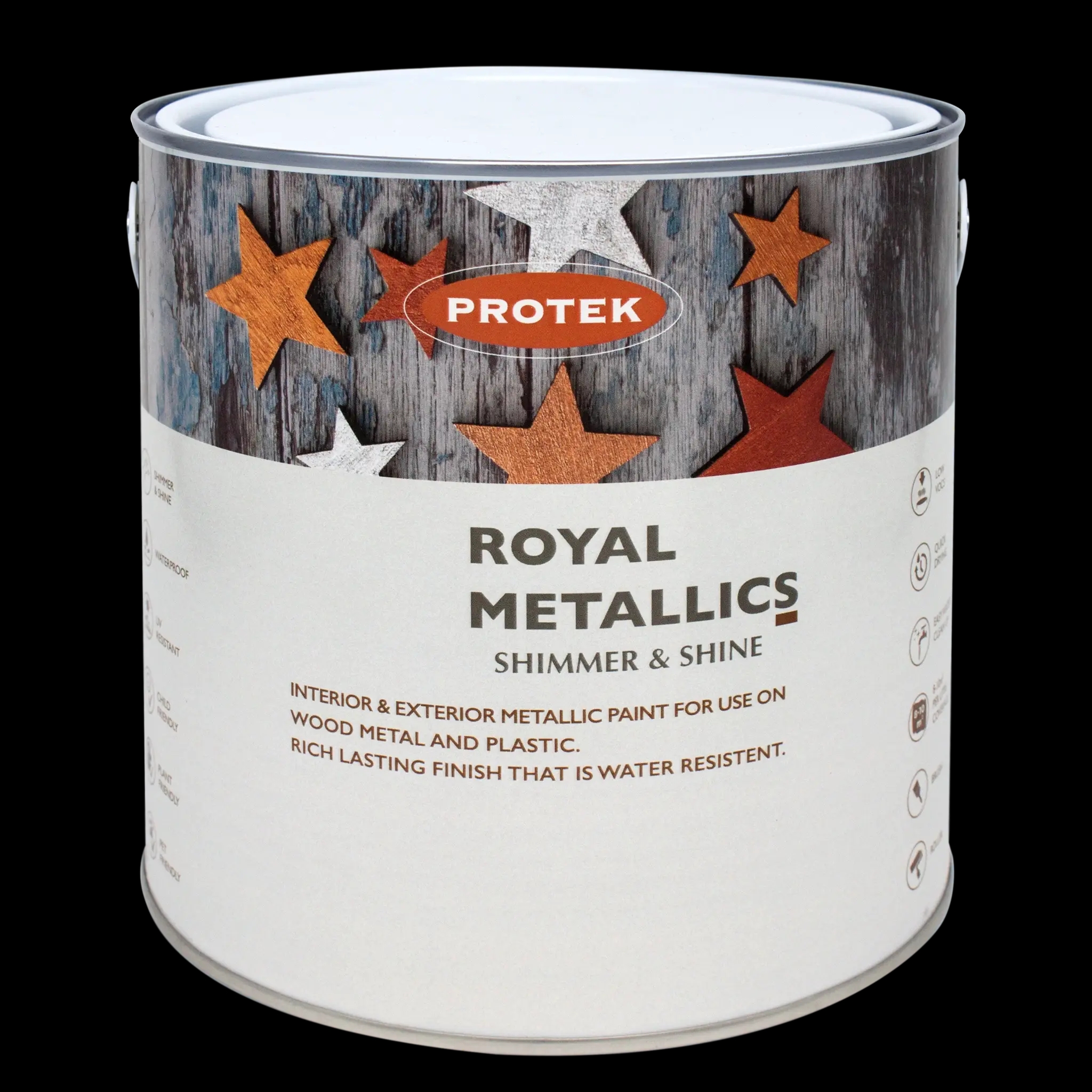 Protek Royal Metallics | High Quality Decorative Metallic Paint